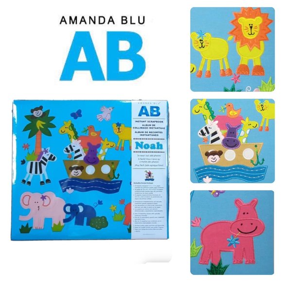 amanda blu | Office | Amanda Blu Embroidered Fabric Instant Scrapbook ...